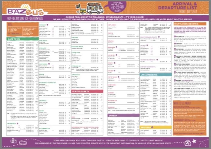 BAZ BUS, a maneira mais Cool de viajar na África do Sul.﻿ | PPTrips